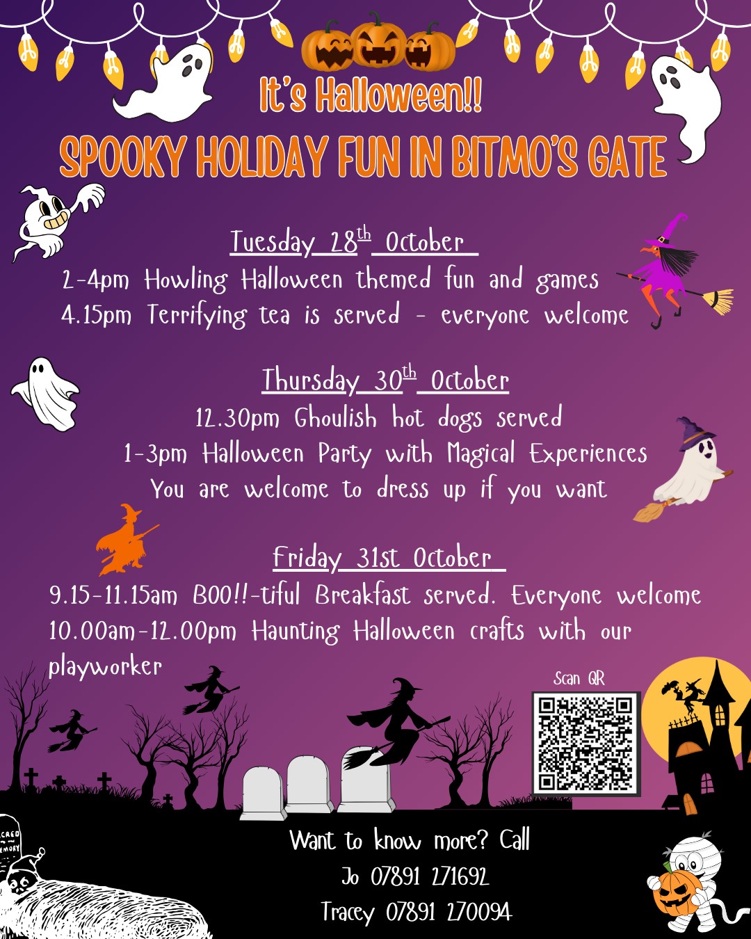 Free Spooky October Half Term Activities and Food for the Family ...